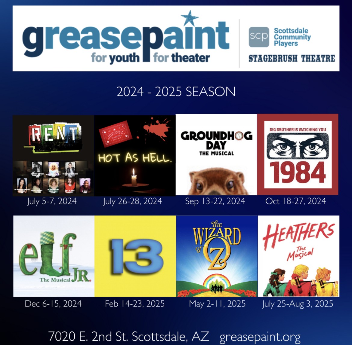 Our Shows & Events – Greasepaint Theater